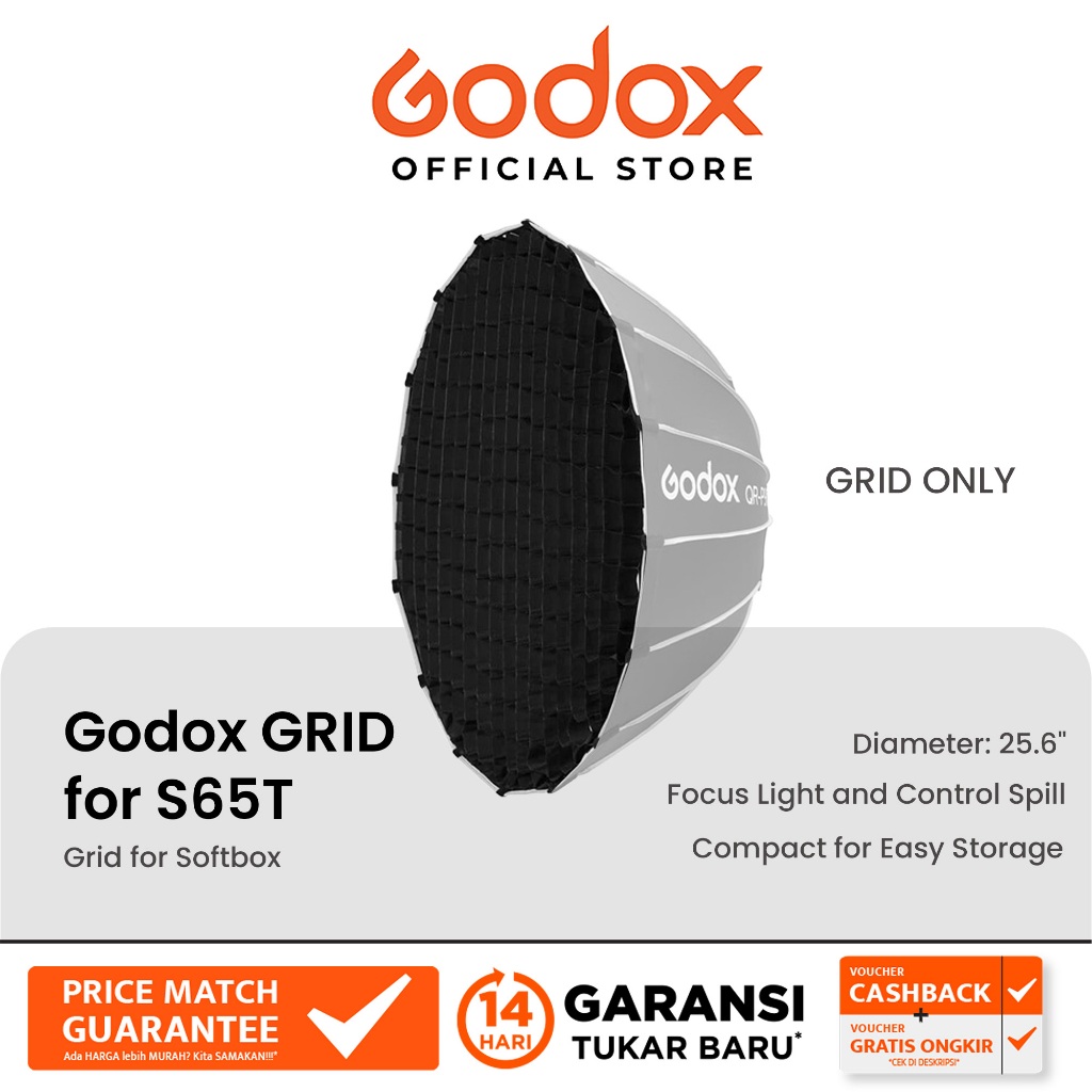 Jual Godox Grid for S65T Softbox (65cm) | Shopee Indonesia