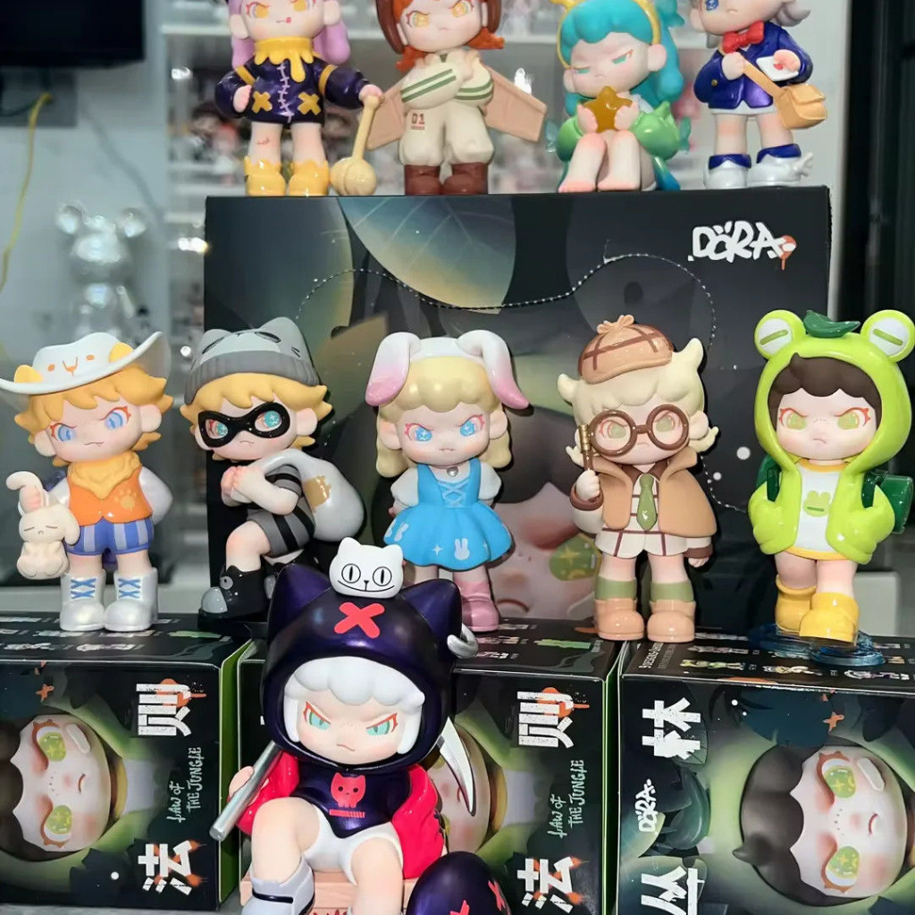 Jual 【SELECTED 】Dora Tnt Space Blind Box Dora Low Of The Jungle Series ...