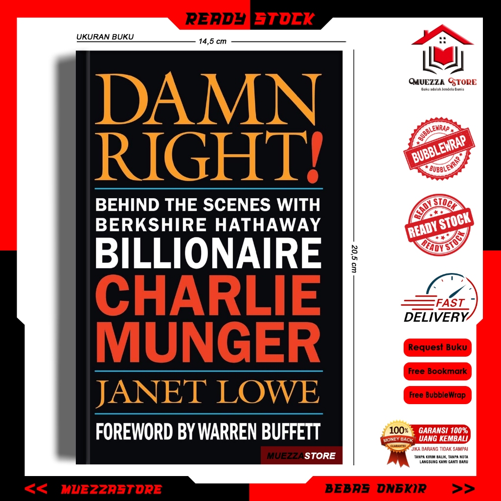 Jual Damn Right by Janet Lowe (English/Indonesia) | Shopee Indonesia