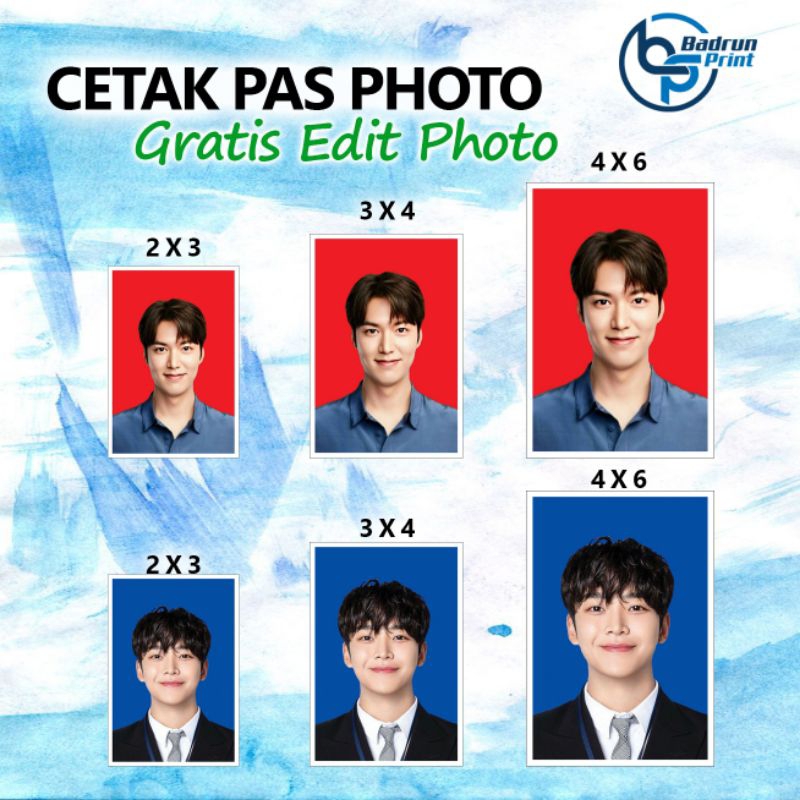 Jual Cetak PAS Foto Kilat Ukuran 2x3 3x4 4x6 | Shopee Indonesia