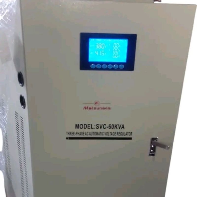 Jual Stabilizer Matsunaga 60KVA 3phase digital/Stavol Matsunaga 60000watt 3phase AC AUTOMATIC ...