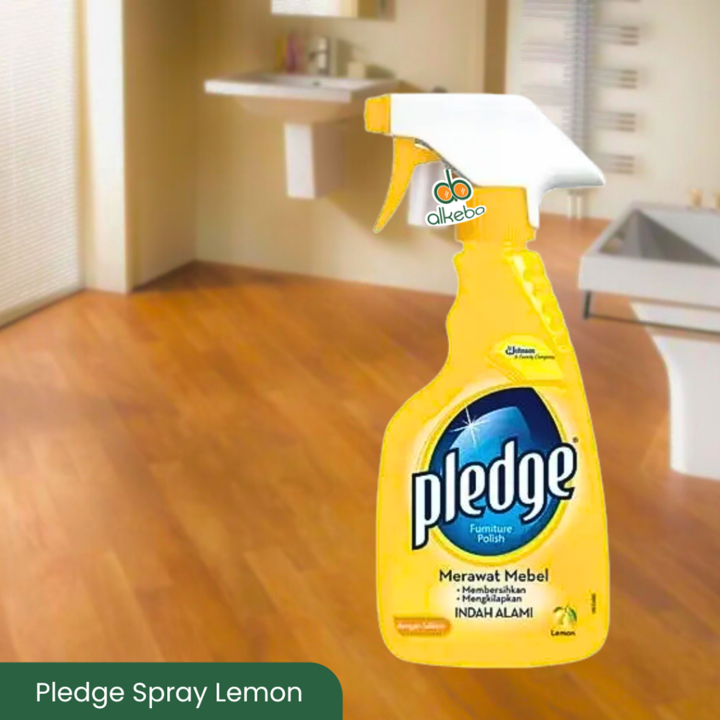 Jual Pledge liquid spray 450 ML Furniture polish natural lemon merawat ...