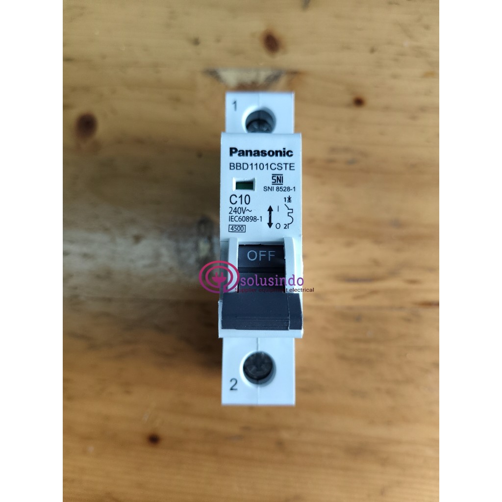 Jual PANASONIC MCB 1 PHASE 4,5kA - ORIGINAL STANDART SNI | Shopee Indonesia