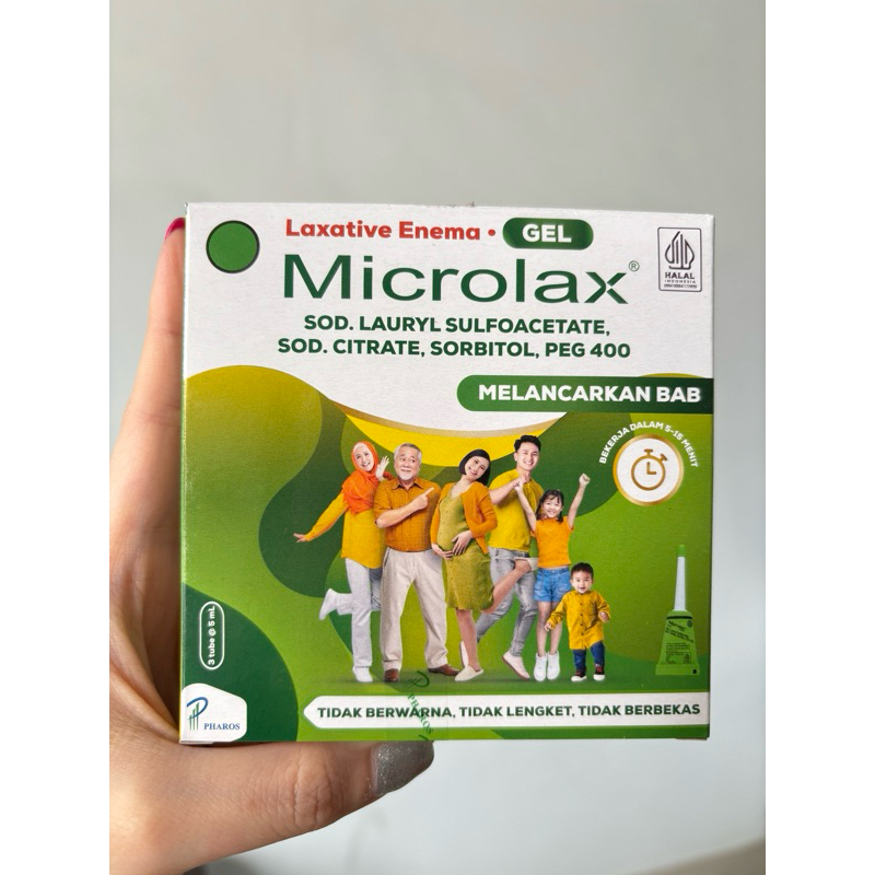Jual Microlax isi 3 tube @ 5 ml Laxative Enema | Shopee Indonesia