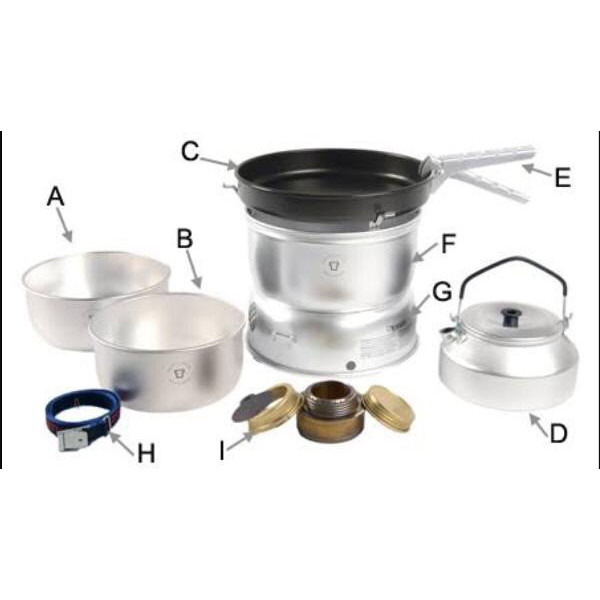 Jual Trangia 25-4 UL Original Kompor Alat Masak Panci Cooking Set ...