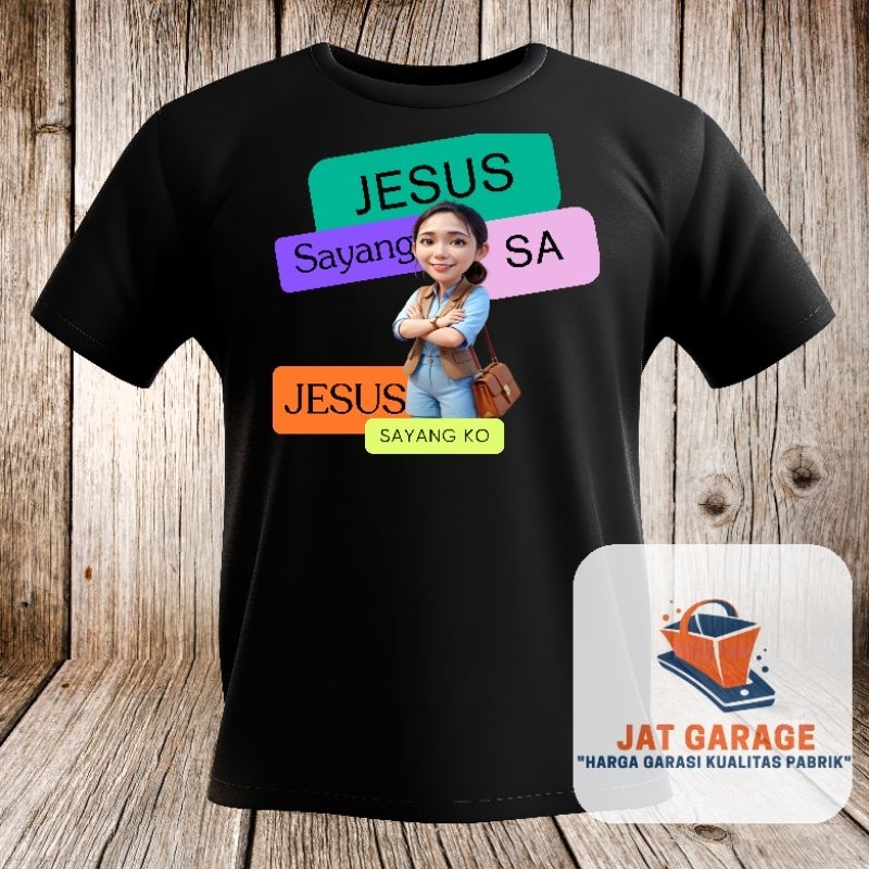 Jual KAOS PS IRNI ROMBOISANO | Kaos Saat Teduh Anak Papua Jesus sayang ...