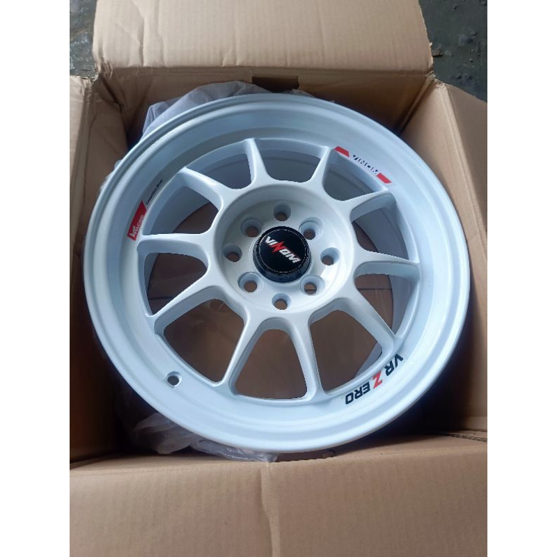 Jual 4 velg R15 baru pcd 100,114 isi 4 velg venom brio agya ayla sigra ...