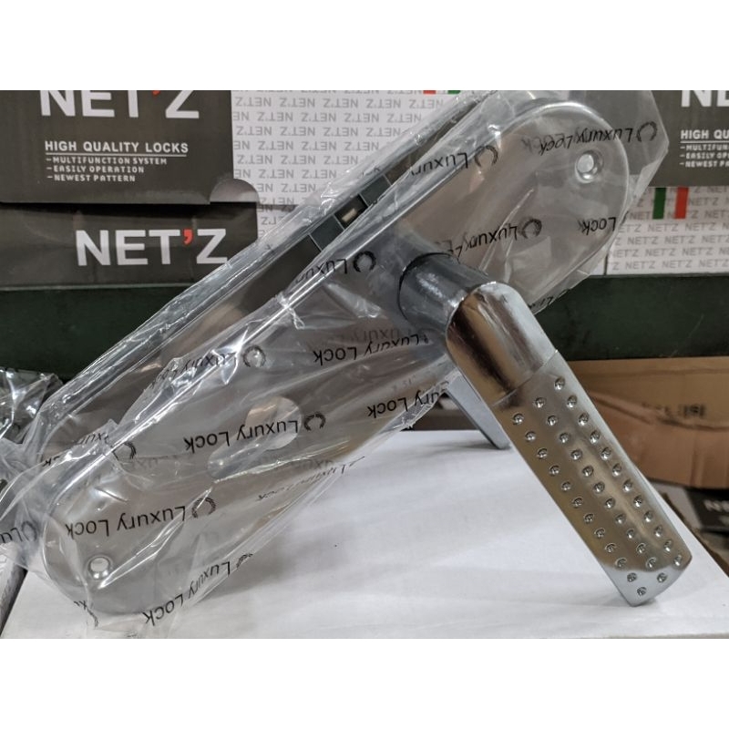 Jual Kunci pintu Besar, slot pintu besar (25cm) Net'z 1karton(20bj ...