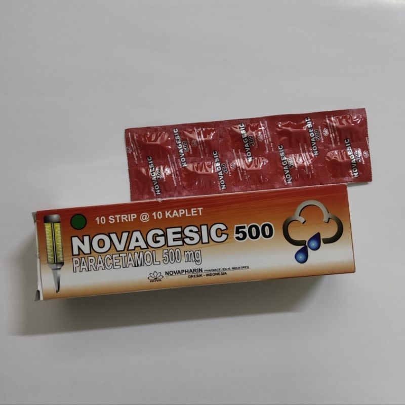 Jual NOVAGESIC 500 MG PARACETAMOL | Shopee Indonesia