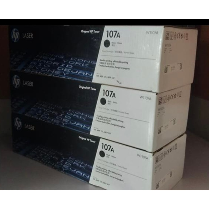 Jual Toner Hp Laserjet 107A w1107A Baru premium original cartridge ...