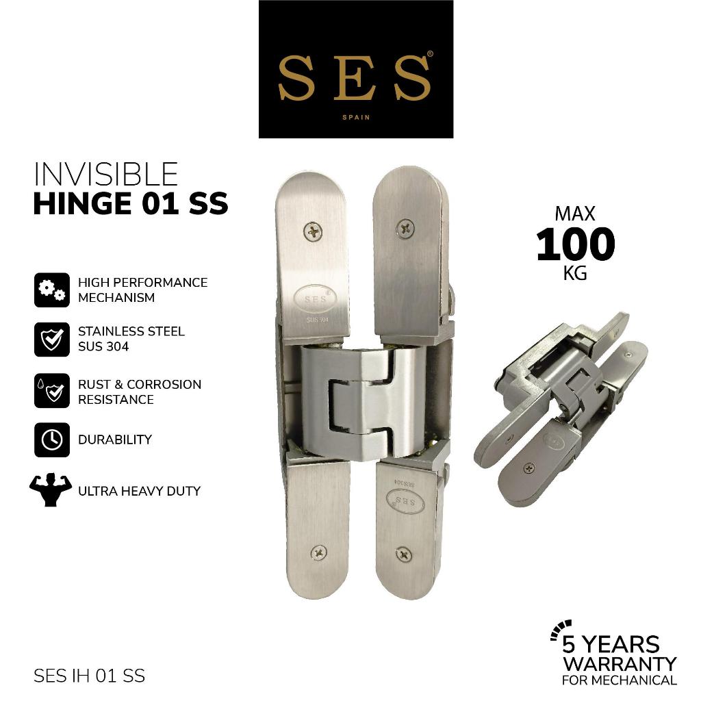 Jual Engsel Tanam - Invisible Hinge SES IH 01 SS | Shopee Indonesia