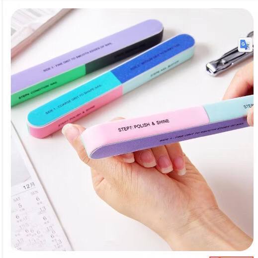 Jual Kikir Kuku Alat Pengikir Kuku Buffer Kuku Nail Buffer 7 Steps Alat ...