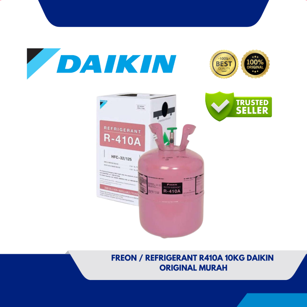 Jual FREON / REFRIGERANT R410A 10KG DAIKIN ORIGINAL MURAH | Shopee Indonesia