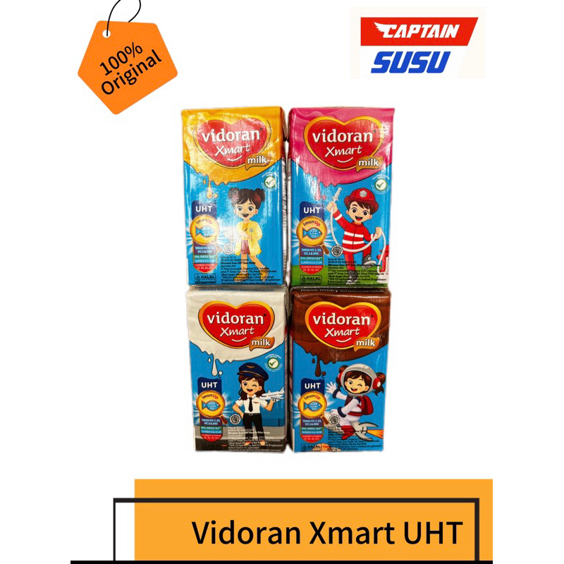 Jual Vidoran Xmart Milk UHT 110ml | Shopee Indonesia
