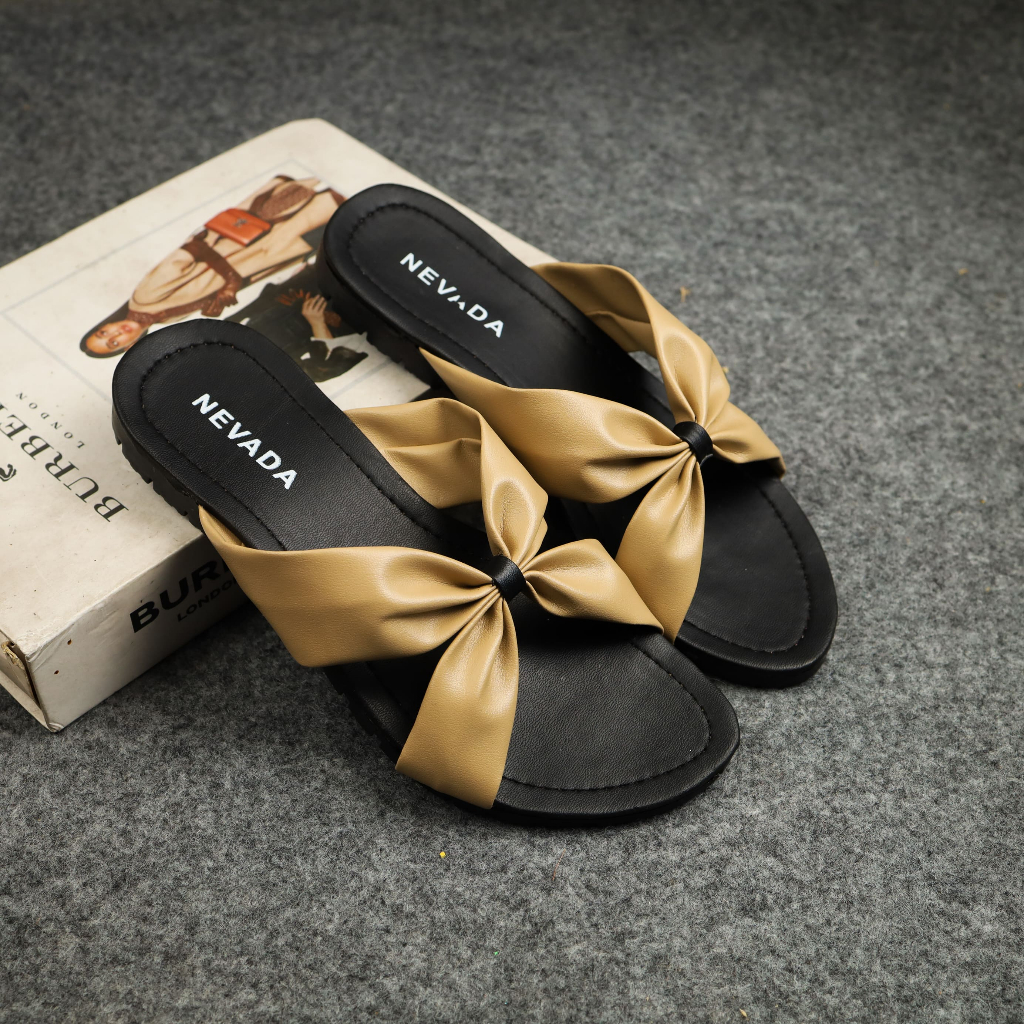 Jual Sandal Wanita Pita Terbaru Sendal Slop Santai Simple Import ...