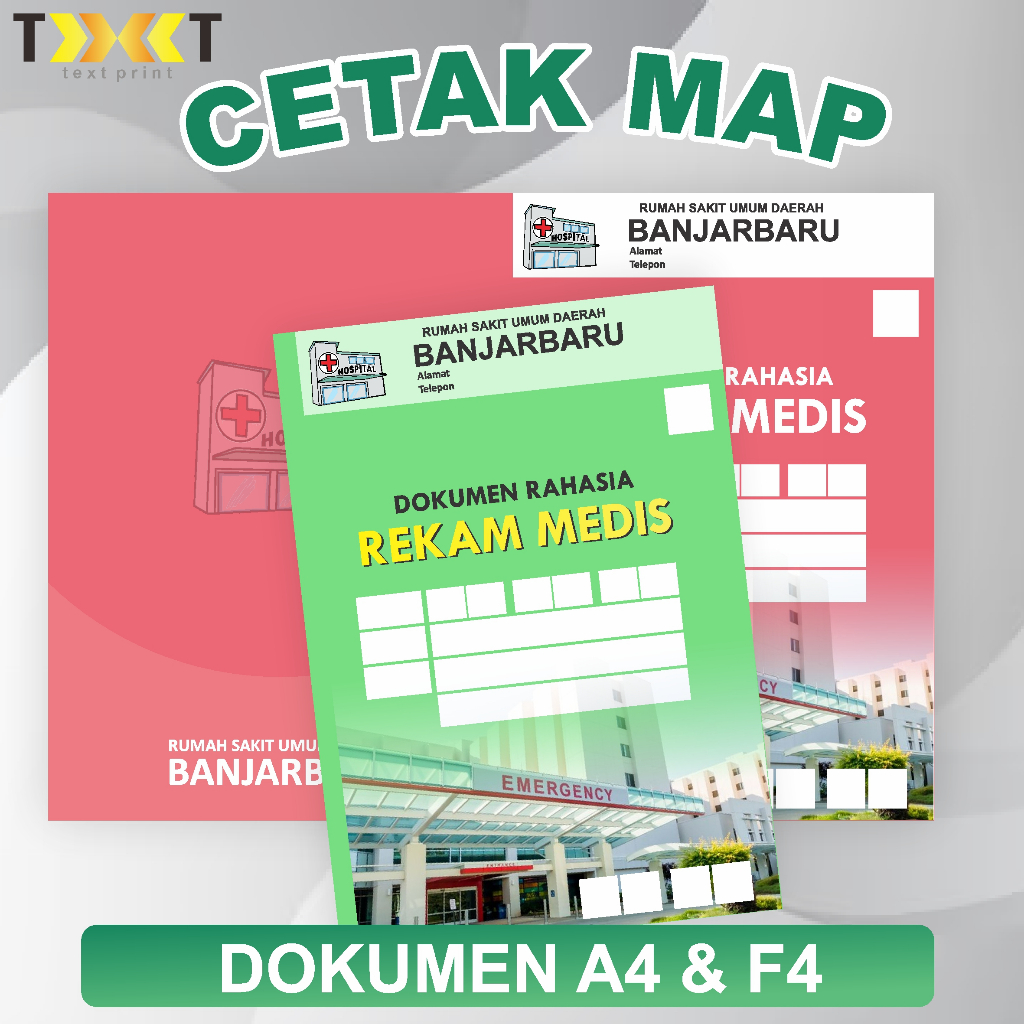 Jual JUAL CETAK MAP CUSTOM MAP DINAS MAP REKAM MEDIS | Shopee Indonesia