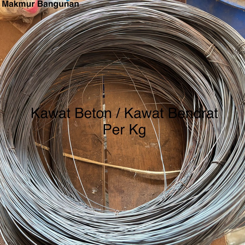 Jual Kawat Beton 1 mm Per 1 Kg | Kawat Bendrat | Kawat Ikat Besi ...