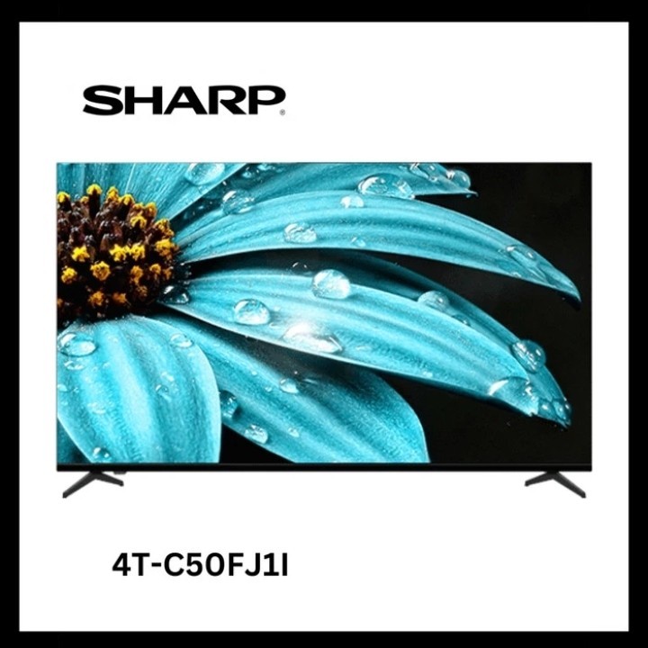 Jual SHARP 50 INCH 4TC50FJ1I FRAMELESS GOOGLE TV 50FJ1I | Shopee Indonesia