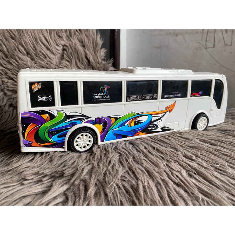 Jual stiker livery bus basuri miniatur belum di cutting kode k | Shopee ...