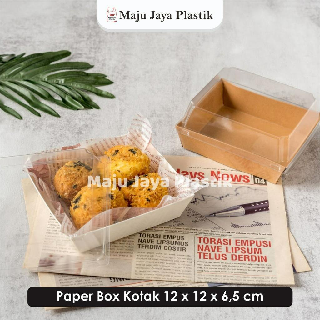 Jual Paper Box Mika KOTAK laminasi 12x12x7 DESSERT korean Dessert Box ...