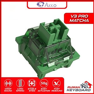 Jual AKKO - V3 - Switch - Matcha - Green - PRO - 5 Pin - 50g - Pcb ...