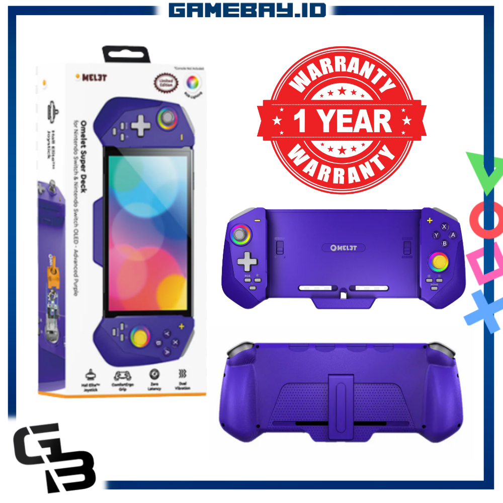 Jual Omelet Super Deck Advanced Purple Controller Nintendo Switch V1 V2 ...