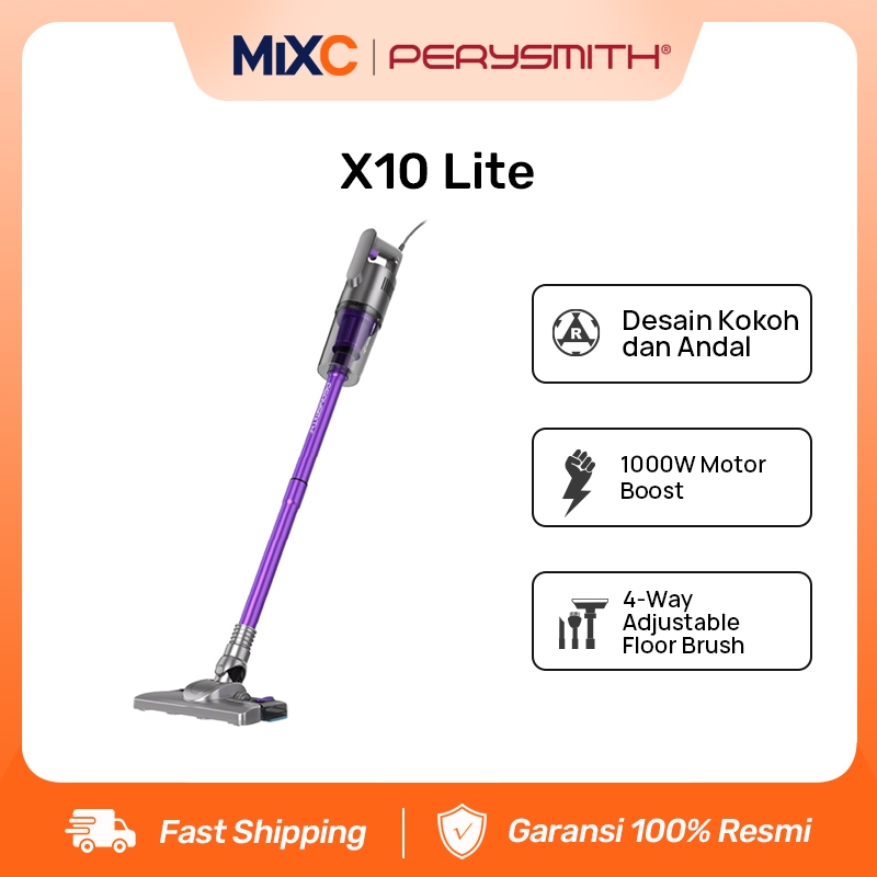 Jual PerySmith X10 Lite 2 In 1 Handheld Vacuum Cleaner Home Penyedot ...