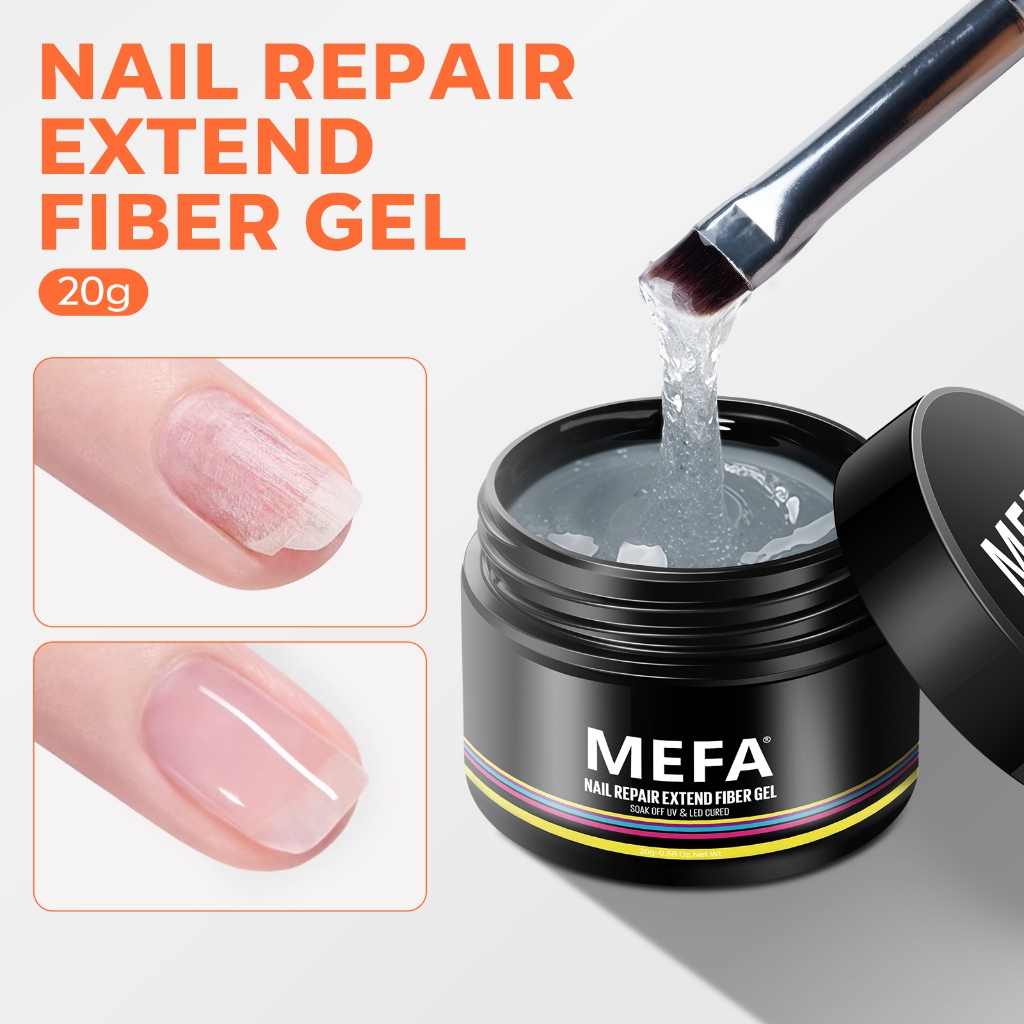 Jual Modelones Nail Repair Extend Fiber Gel 20g, Nail Protection Gel ...