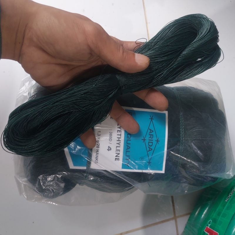 Jual tali PE | benang PE | senar | kenur D4 / 0,5mm | Shopee Indonesia