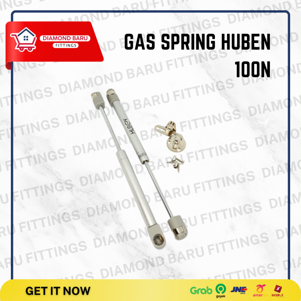 Jual Gas Spring/ Engsel Hidrolik Pegas/ Penutup Otomatis Hbn | Shopee ...