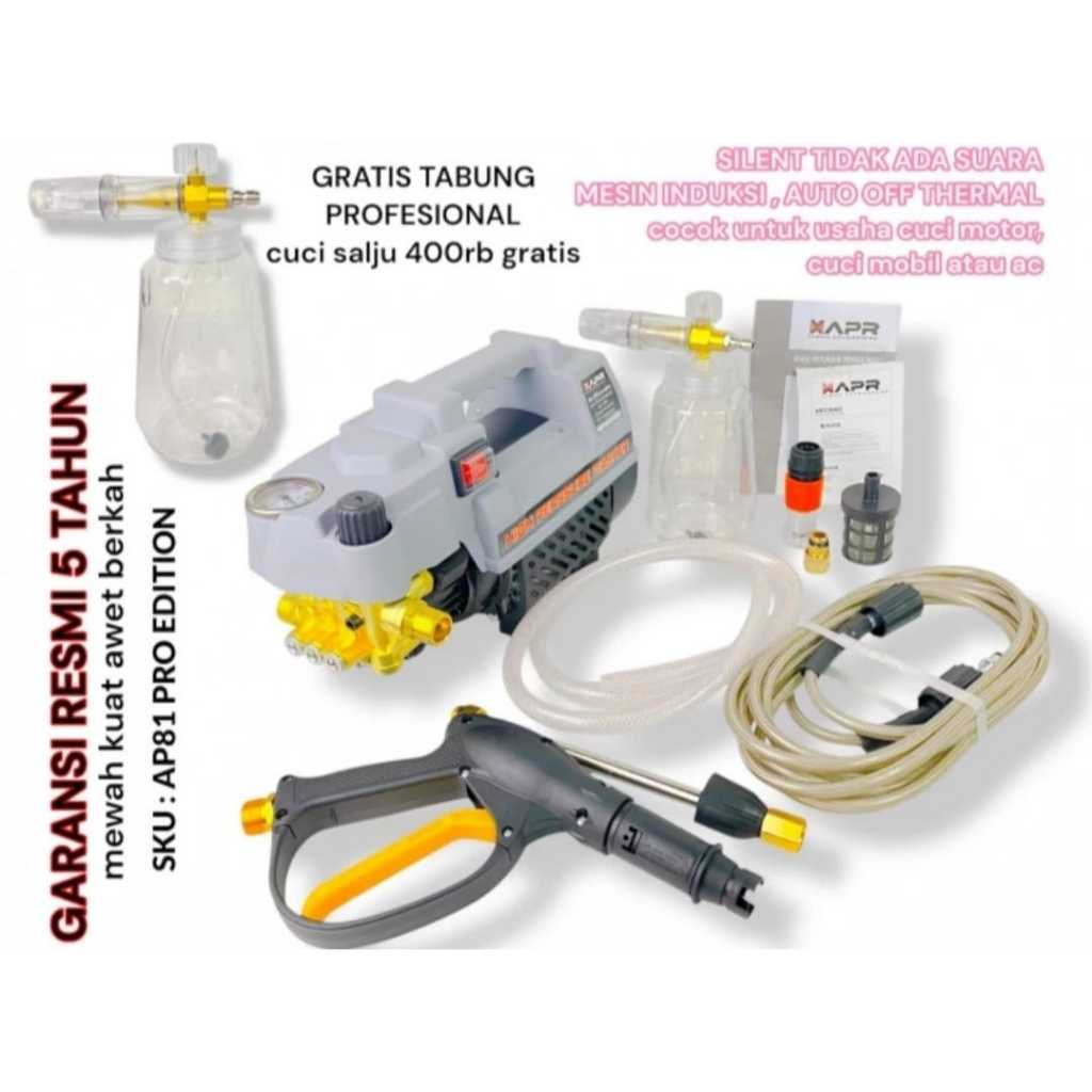 Jual APR AP81PRO AP81 Mesin Steam Cuci Motor Mobil Tenaga Super Besar ...