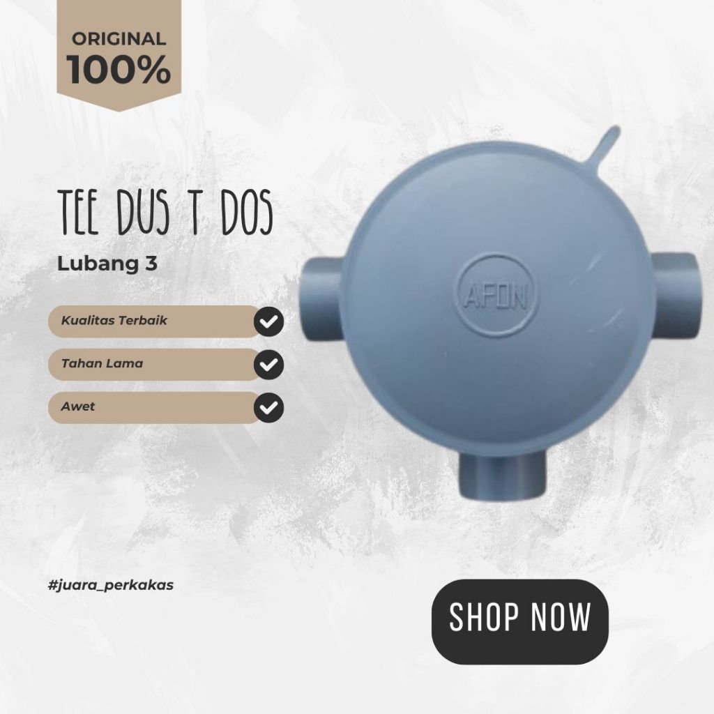 Jual T DUS T DOS ABU TEE DUS TEE DOS CABANG 3 KUALITAS BAGUS DAN TEBAL ...