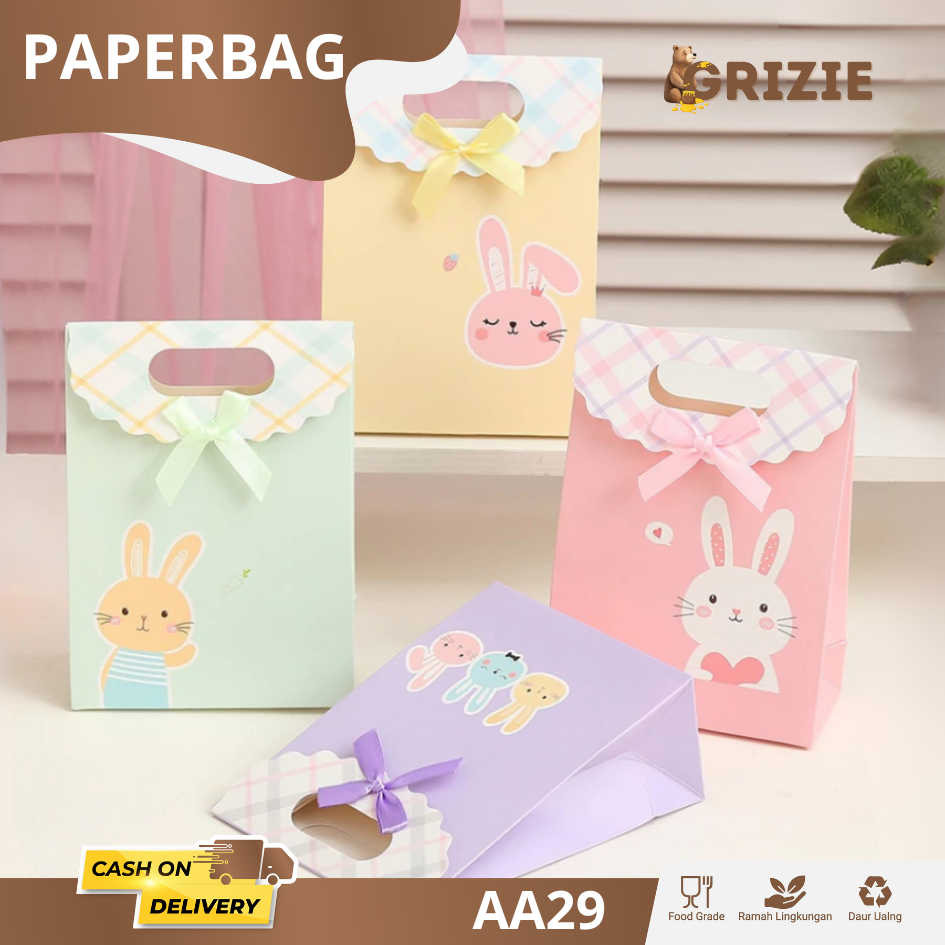Jual Paper Bag Jumbo / Tas Kertas / Paper Bag Besar / Paperbag Jepret ...