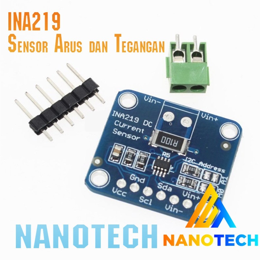 Jual INA219 Sensor Arus dan Tegangan INA219 I2C | Shopee Indonesia