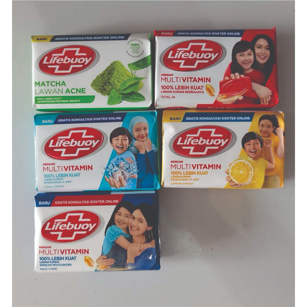 Jual Lifebuoy bar soap/sabun mandi Lifebuoy 75g | Shopee Indonesia