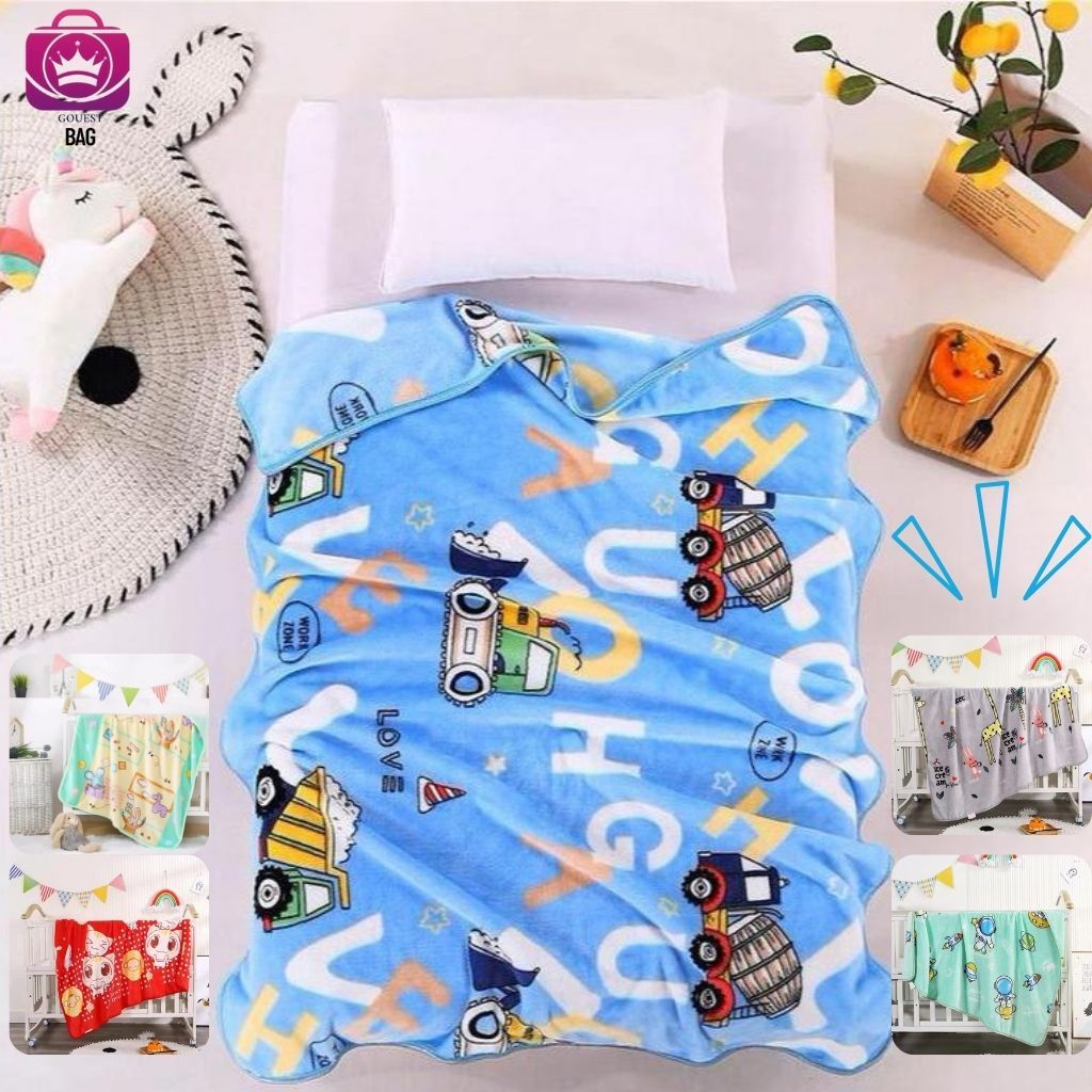 Jual Selimut Bulu Halus Selimut Anak Lembut 100*130 | Shopee Indonesia