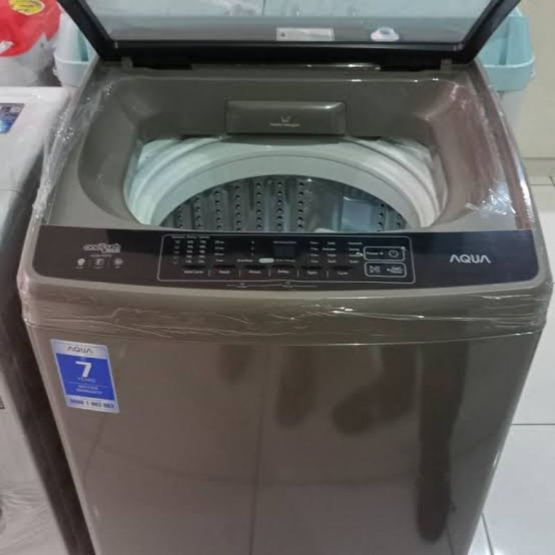 Jual mesin cuci 1 tabung 9kg hijab series aqua aqw 99dd garansi resmi ...