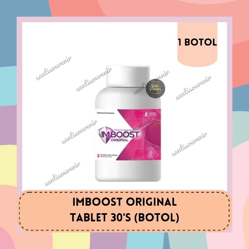Jual Imboost Original Tablet 30'S (Botol) | Shopee Indonesia