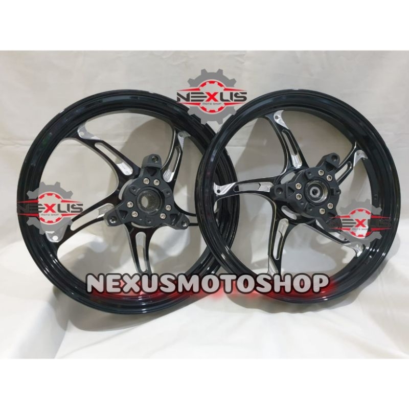 Jual Velg Vnd New Speed Aerox Alpha 185x14 & 215x14 Velg Racing Vnd New ...