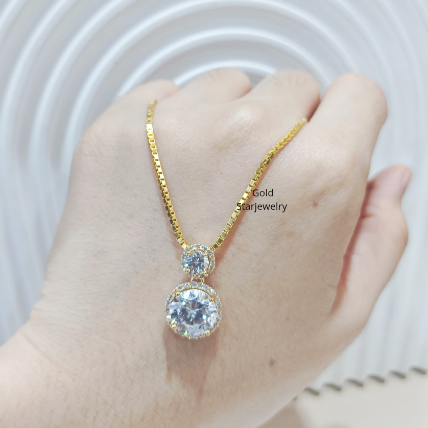 Jual Kalung Emas Wanita Tidak Berkarat Tidak Menghitam Premium Quality