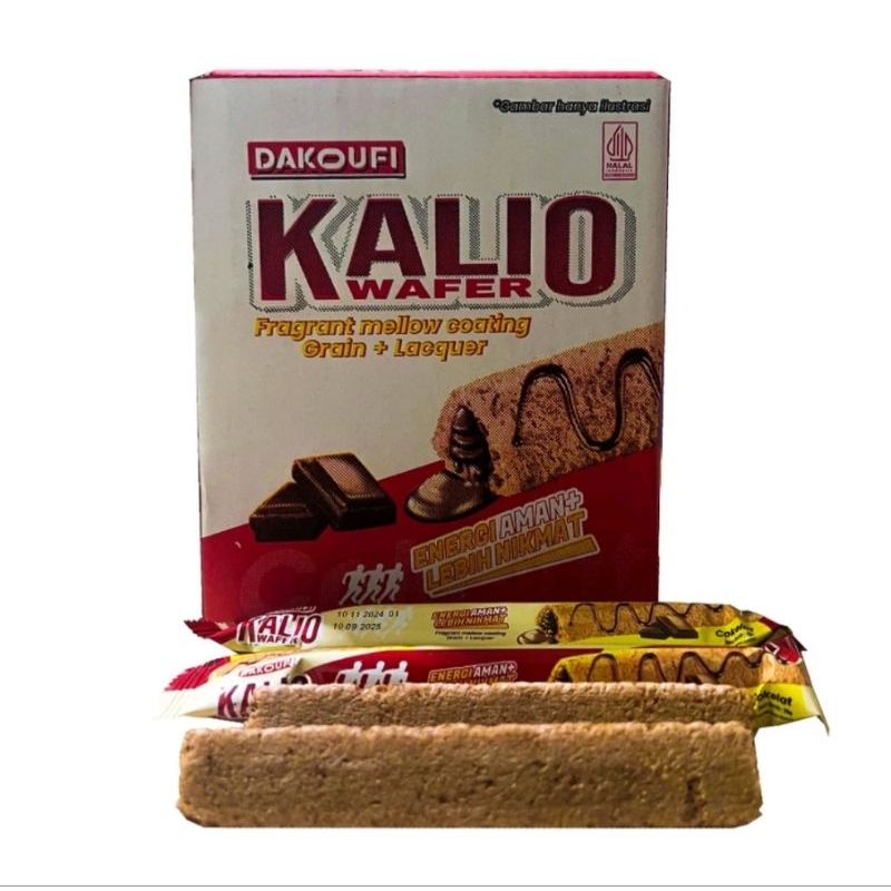 Jual WAFER COKLAT VIRAL KALIO & KELIO 1 PACK ISI 28 PCS | Shopee Indonesia