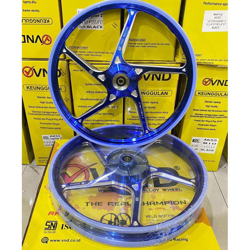 Jual Velg racing VND Ak 55 V1 140/160 Kharisma/supra fit/astra grand ...