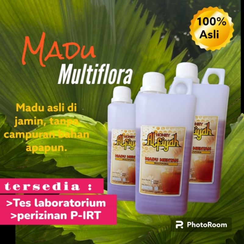 Jual madu multiflora super full nektar 1kg | Shopee Indonesia