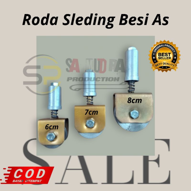 Jual Roda pagar sleding, Roda pagar sleding super besi, Roda sleding ...