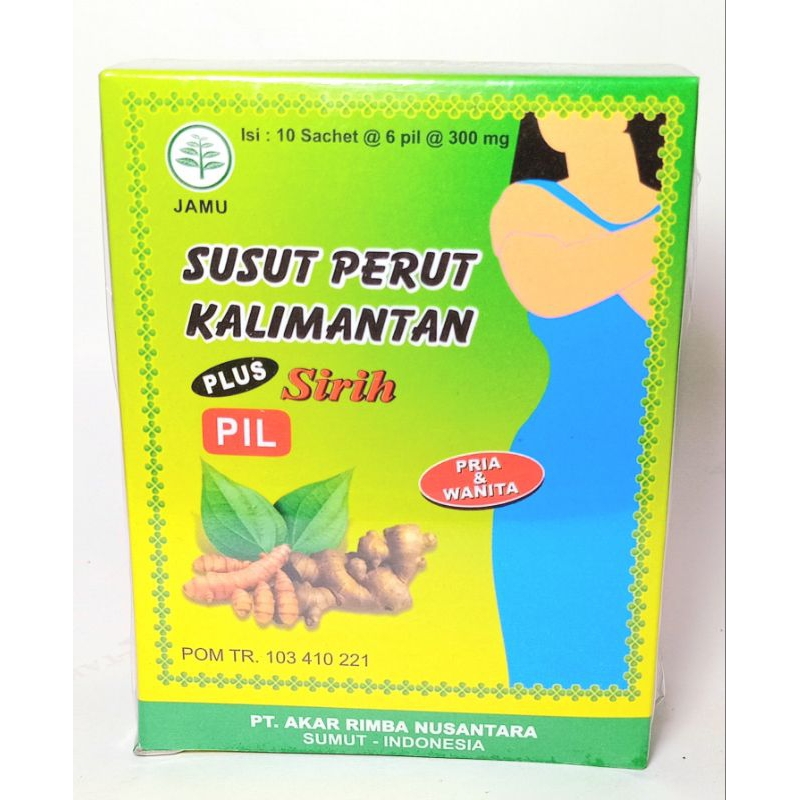 Jual JAMU SUSUT PERUT KALIMANTAN ASLI ORIGINAL ( PIL ) ISI 10 SACHETS ...