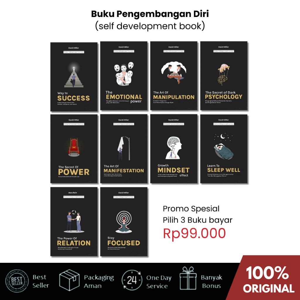 Jual Buku Seri Pengembangan Diri (Self Development Book) - Yash media ...