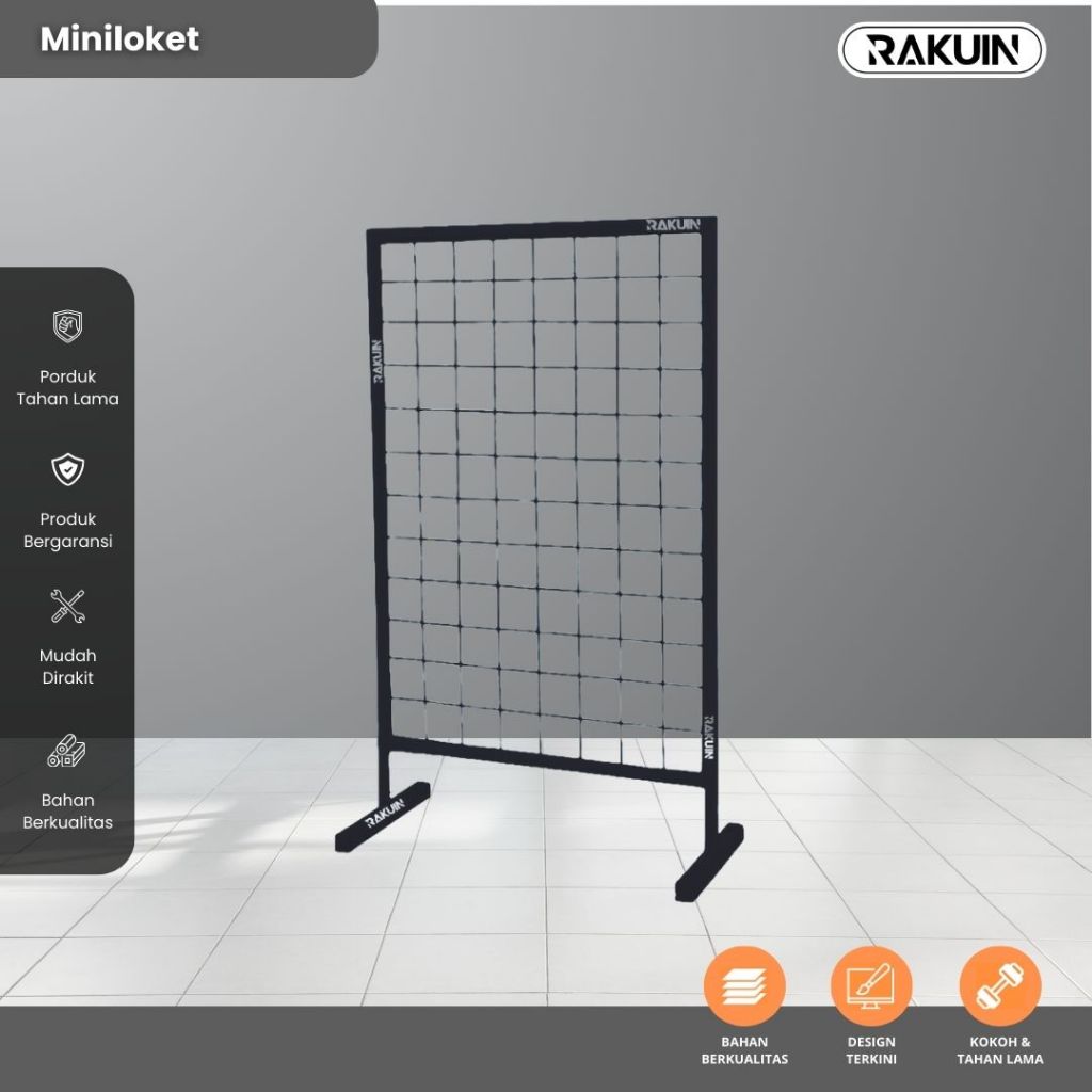 Jual RAK MINI LOKET - KAWAT LOKET BESI / RAK MUNDO MINI WIRE MESH / RAK ...
