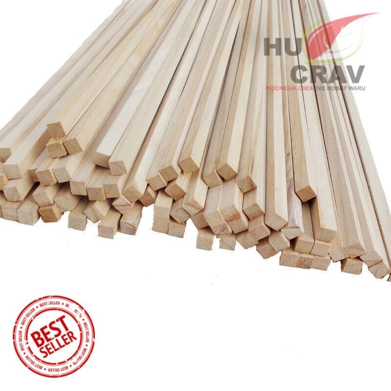 Jual STIK BALOK KAYU LIST KAYU PANJANG 2x2x100 cm | Shopee Indonesia