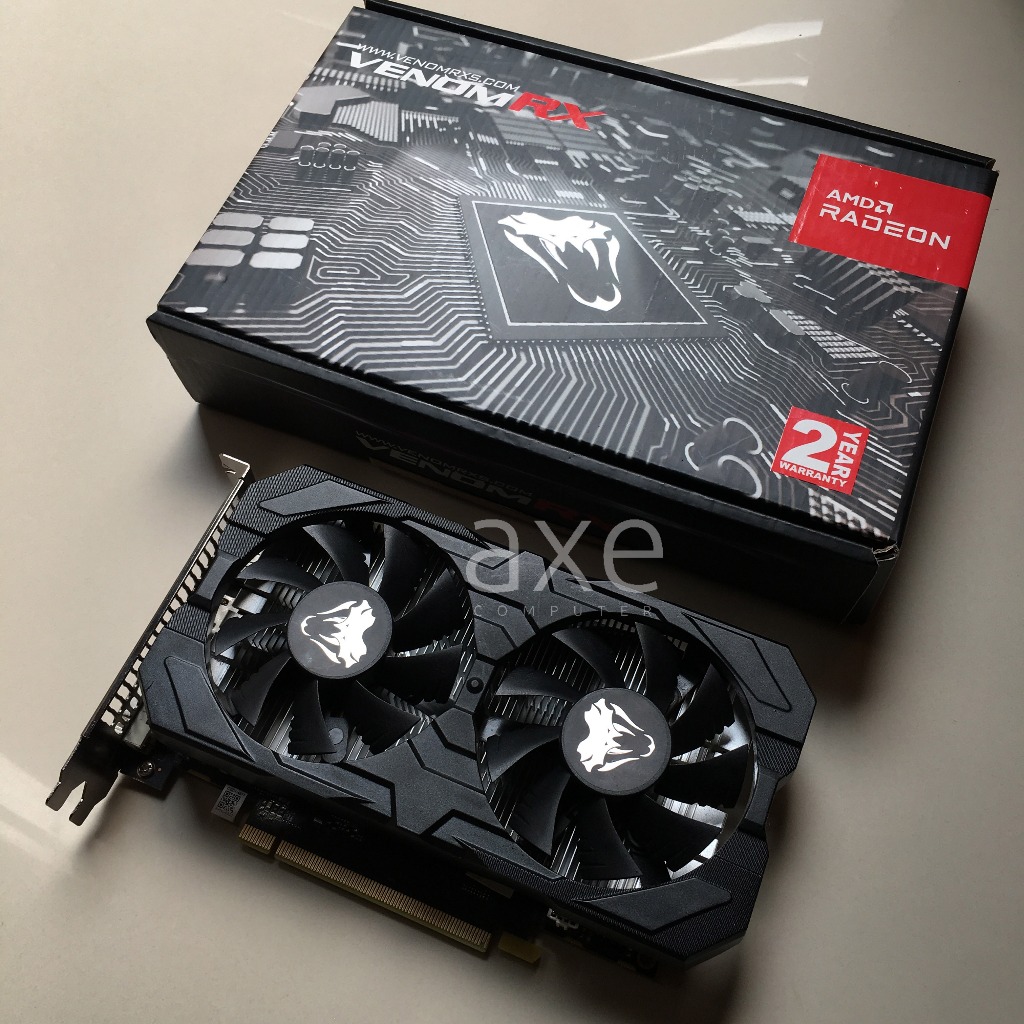 Jual RX 580 8gb 2048 SP Garansi 2026 Agustus Venom RX | Shopee Indonesia