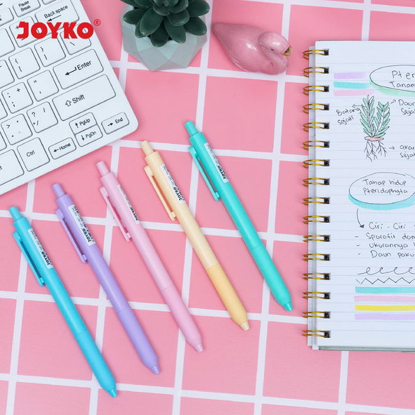 Jual Gel Pen Pulpen Pena Joyko GP-367 Yoi Gel 0.5 mm | Shopee Indonesia
